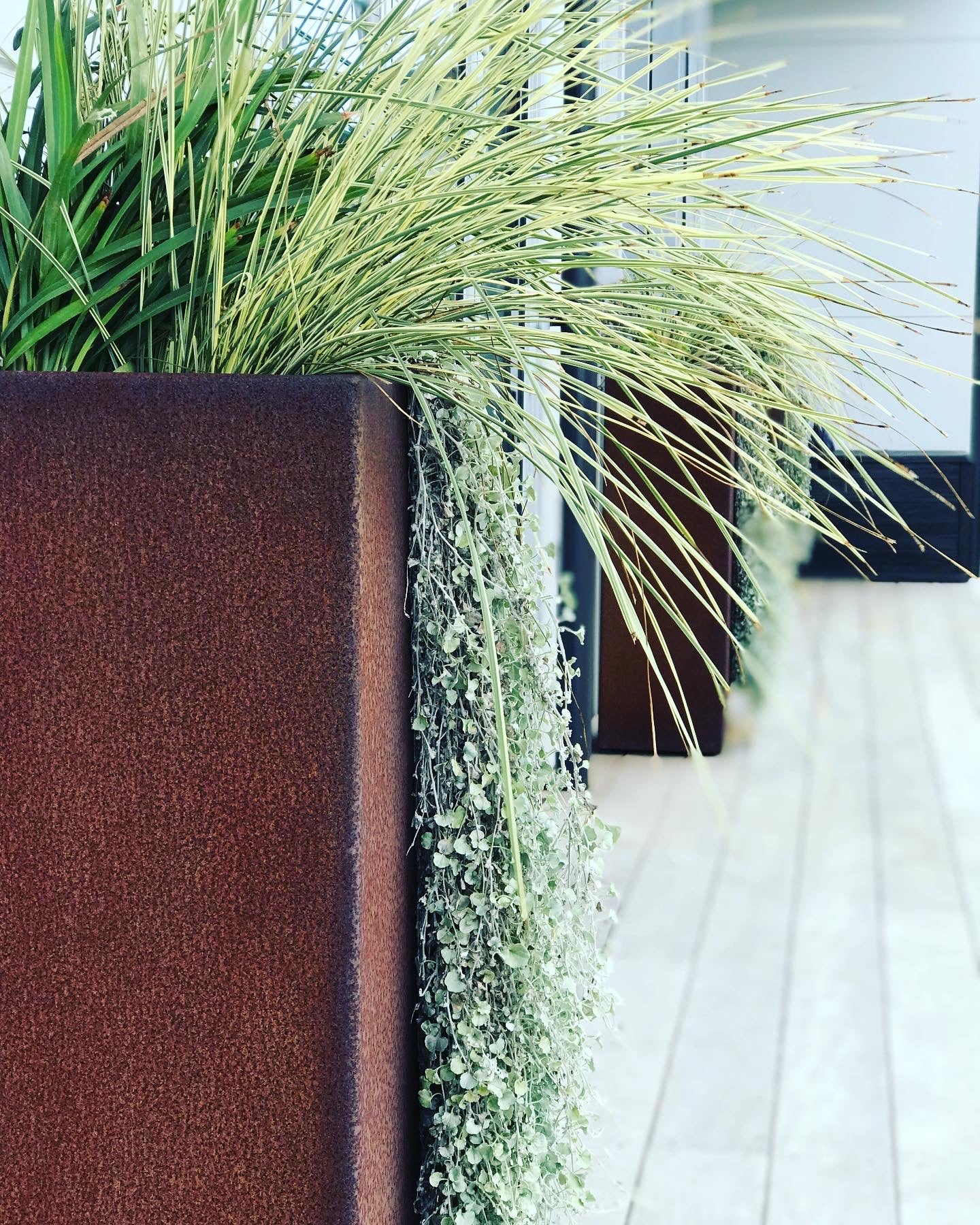 Corten Column 900 - Classic Garden Sculpture in Durable Steel – Tiny ...