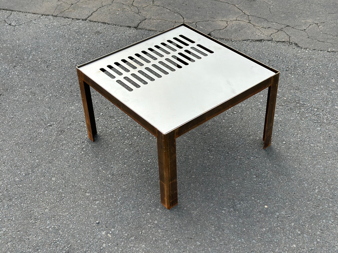 Elevated Square Cooktop - For Square Fire Pits – Tiny Anvil NZ