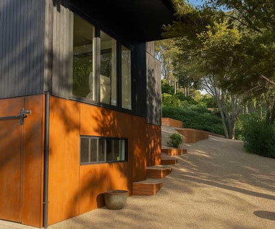 Corten Siding System Steel Cladding – Tiny Anvil NZ