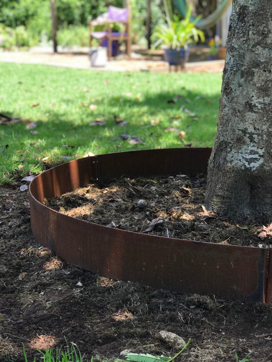 Corten Tree Rings – Tiny Anvil NZ
